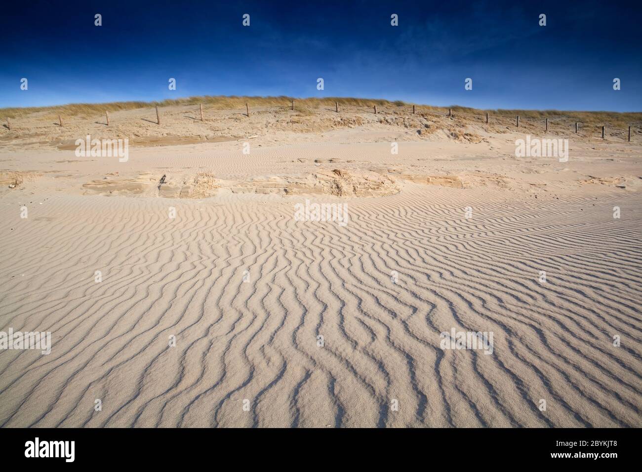 sand wave texture ob North sea beach Stock Photo - Alamy