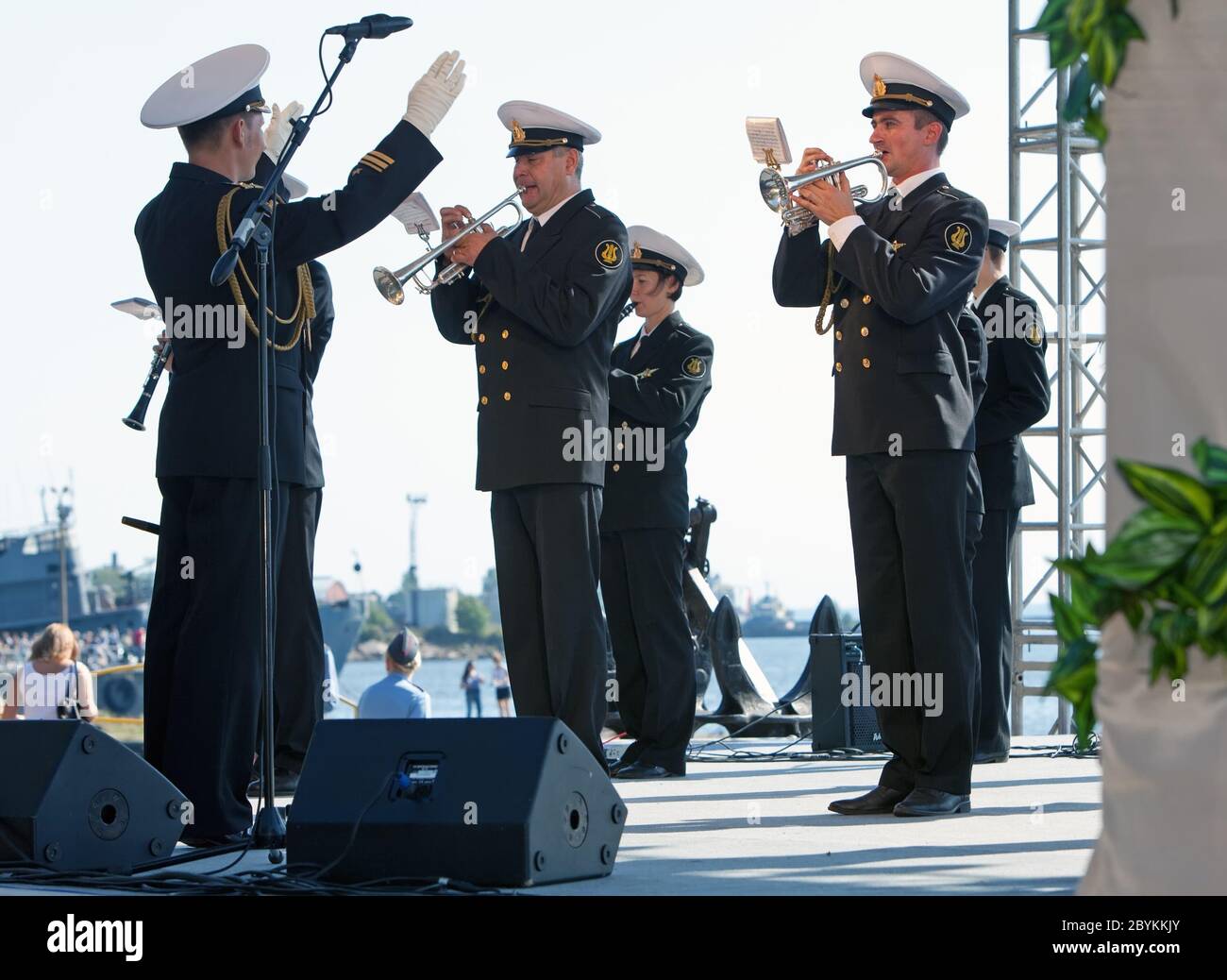 Russian military band hi-res stock photography and images - Alamy