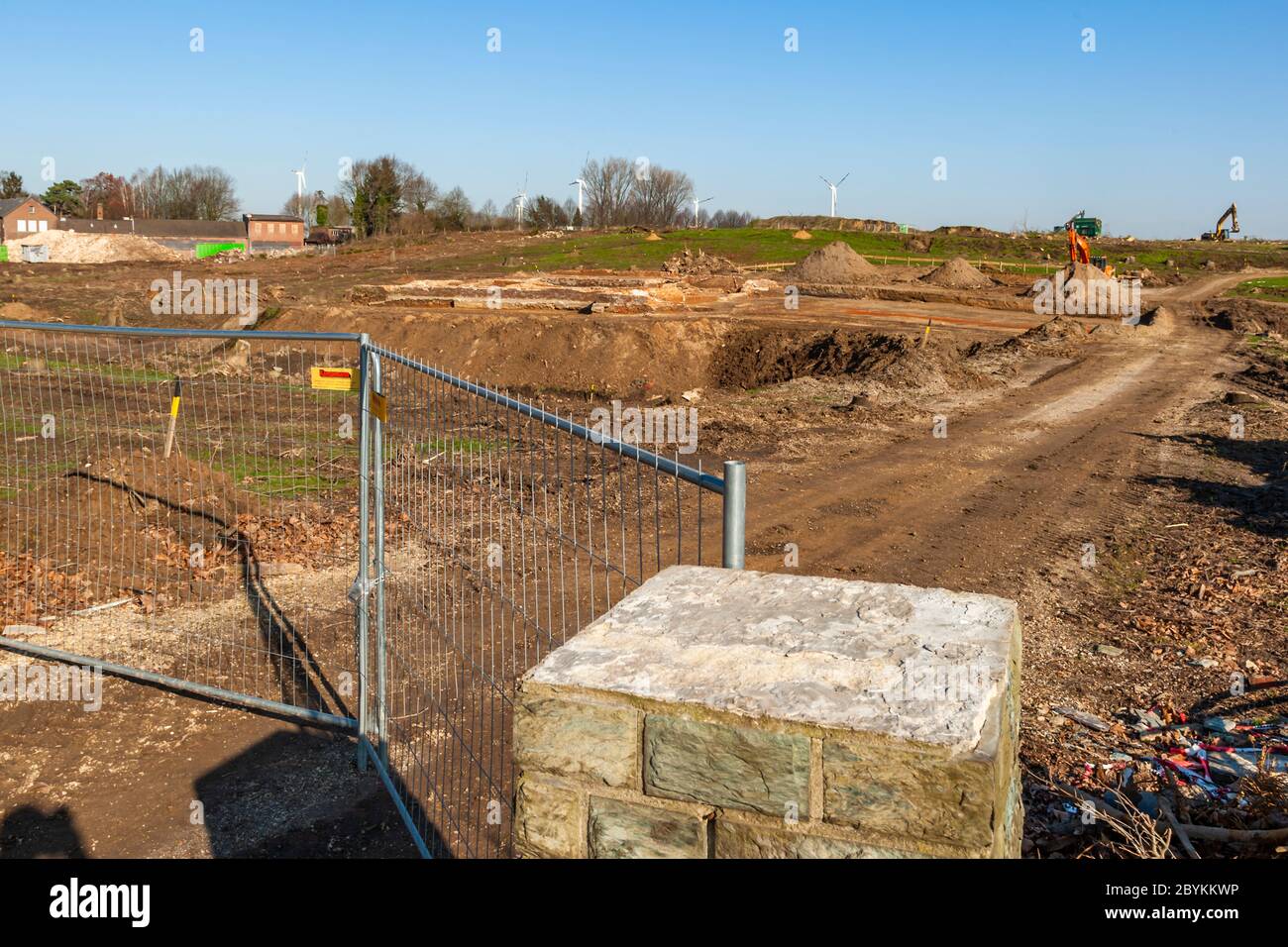 Foundation of the House Paland (from the german word Pfahlland, because ...