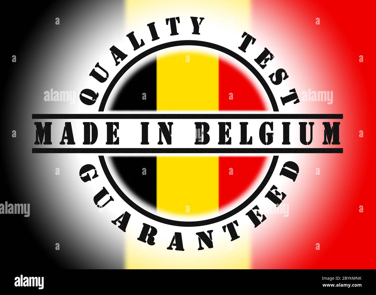 Quality test guaranteed stamp Stock Photo - Alamy