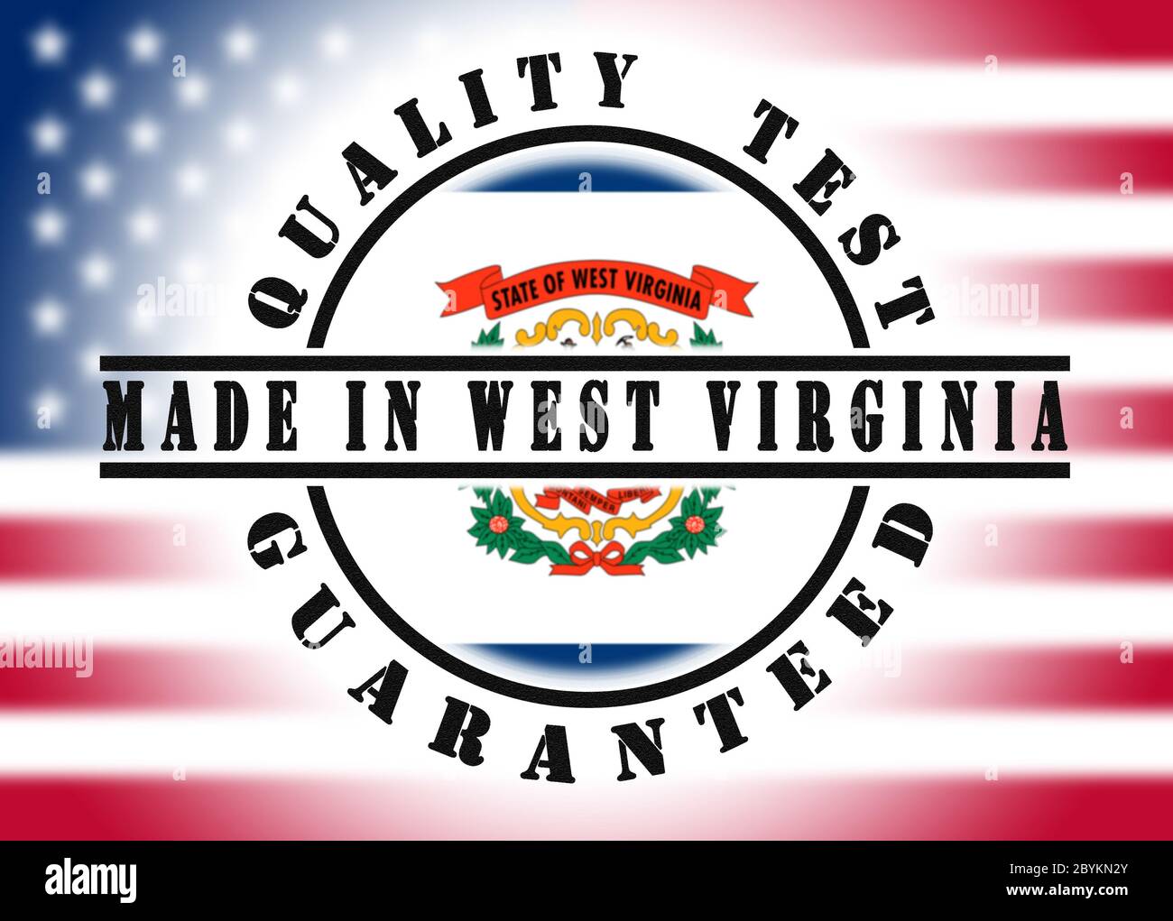 Quality test guaranteed stamp Stock Photo - Alamy