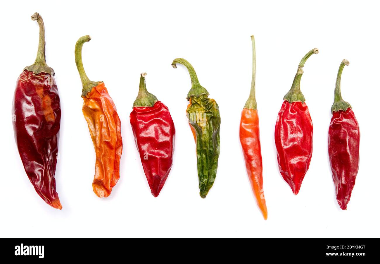 Vibrant red green chili Cut Out Stock Images & Pictures - Alamy