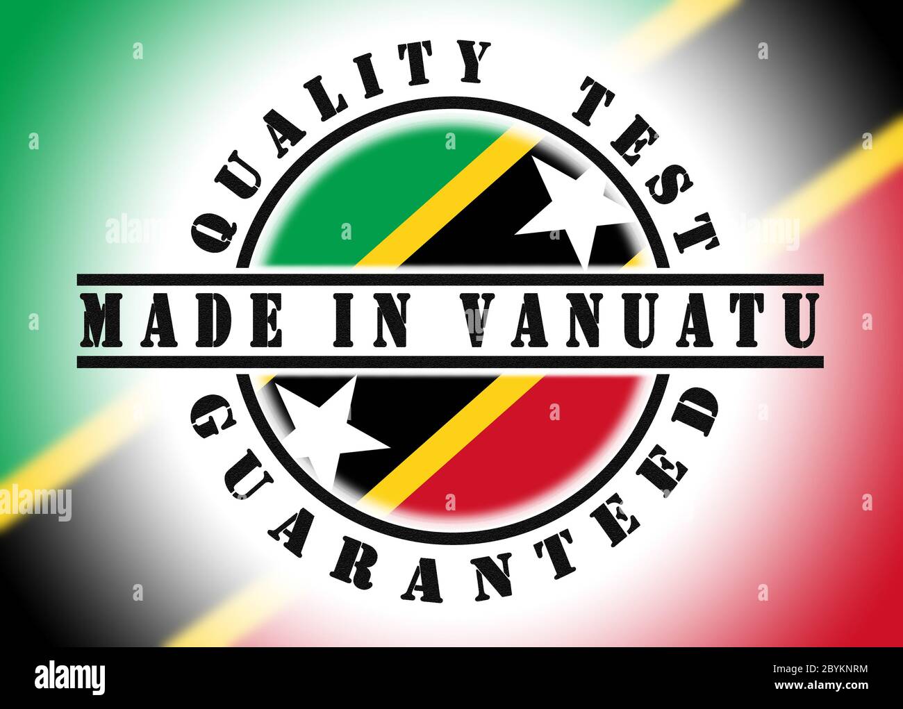 Quality test guaranteed stamp Stock Photo - Alamy