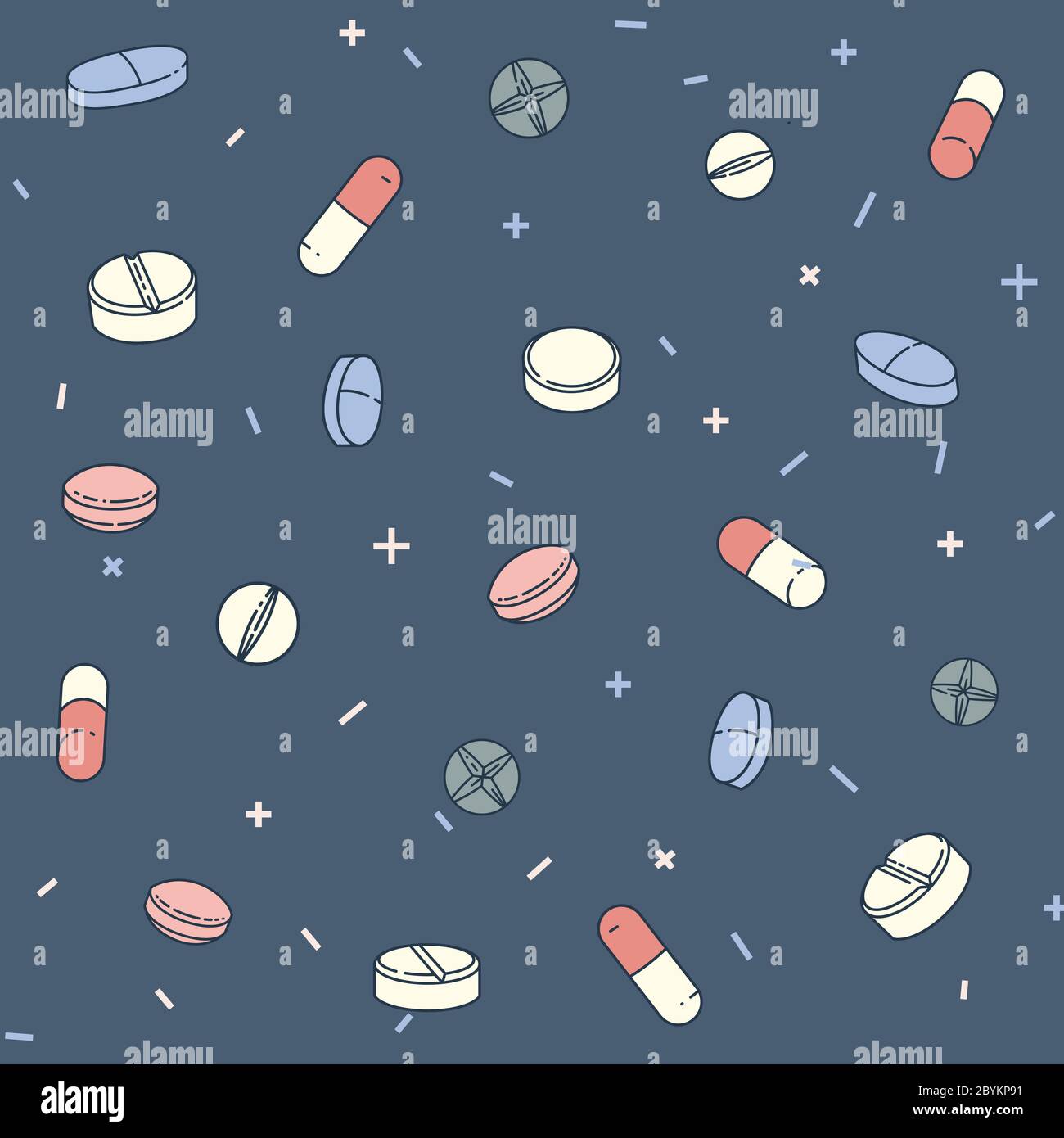 Wallpaper colorful drugs pills hi-res stock photography and images - Alamy