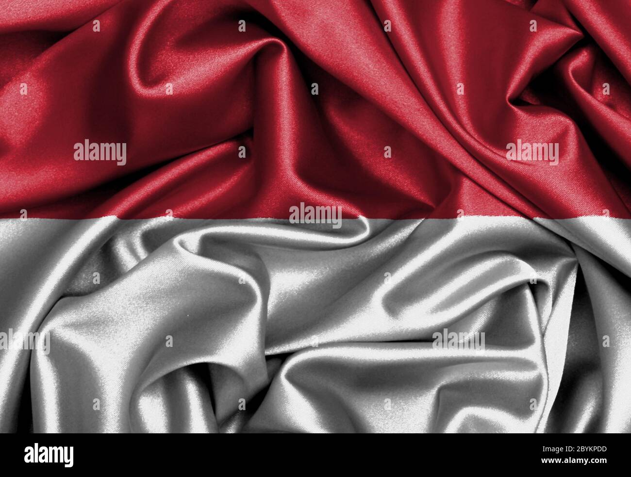 Satin texture indonesian flag hi-res stock photography and images - Alamy