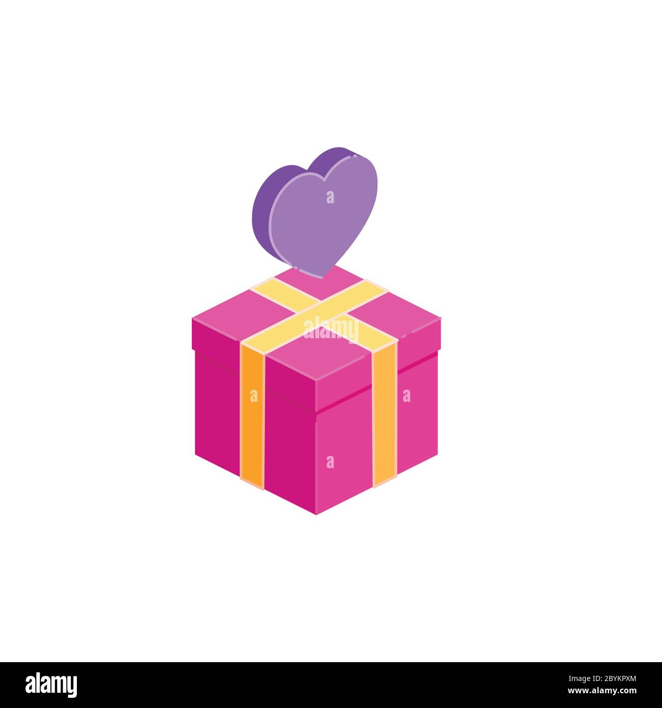 White box heart Stock Vector Images - Alamy