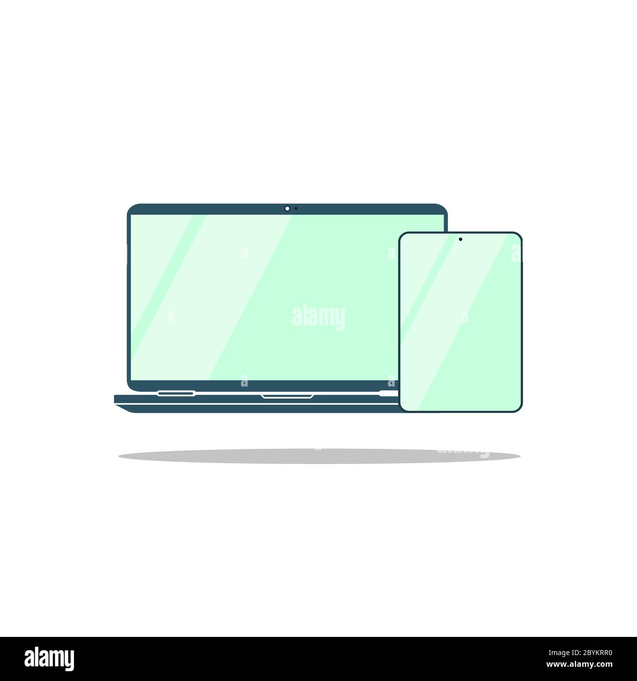 Isolated responsive icon Stock Vector Images - Alamy