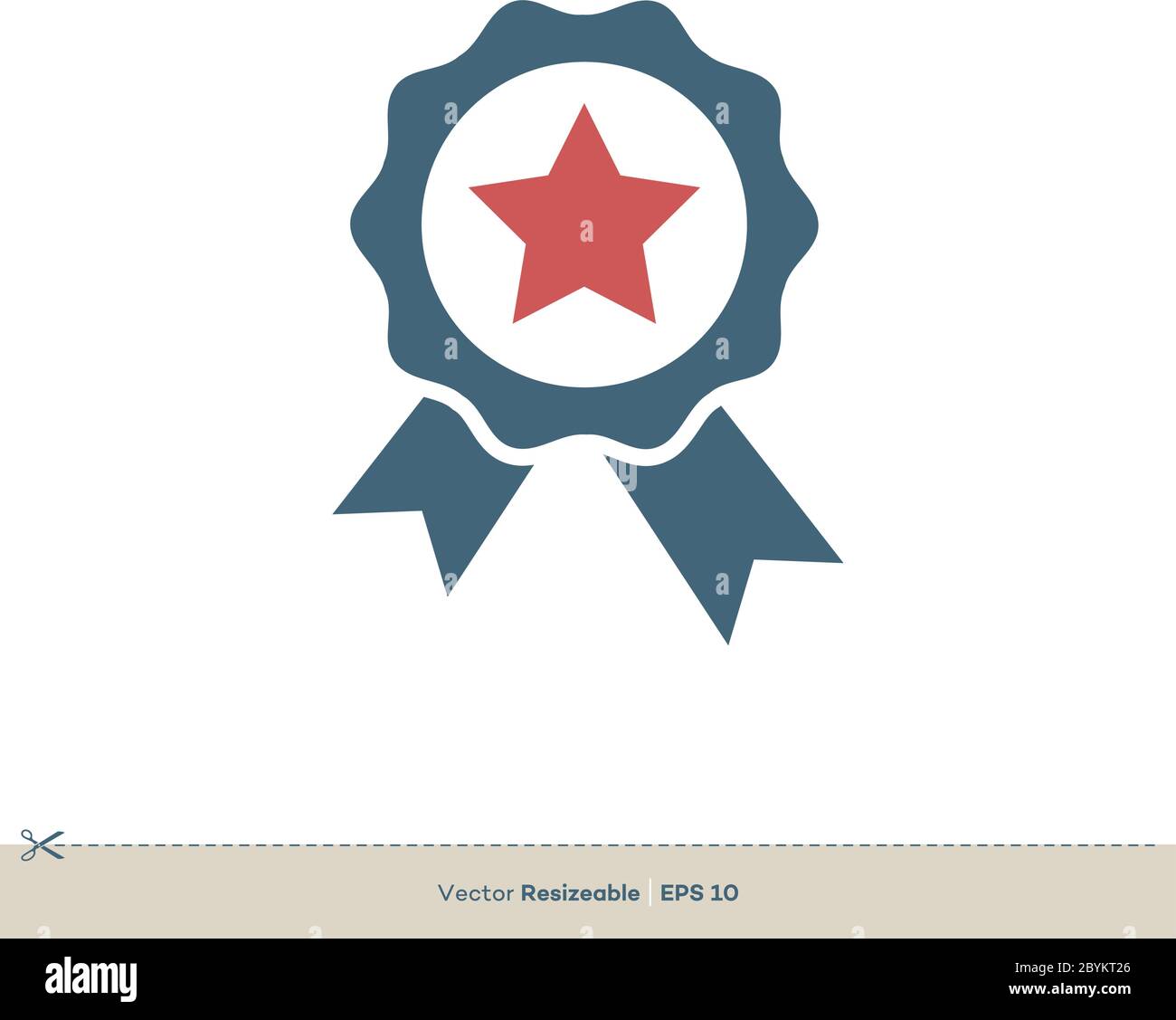 Award Ribbon Vector Logo Template Illustration Design. Vector EPS 10 ...