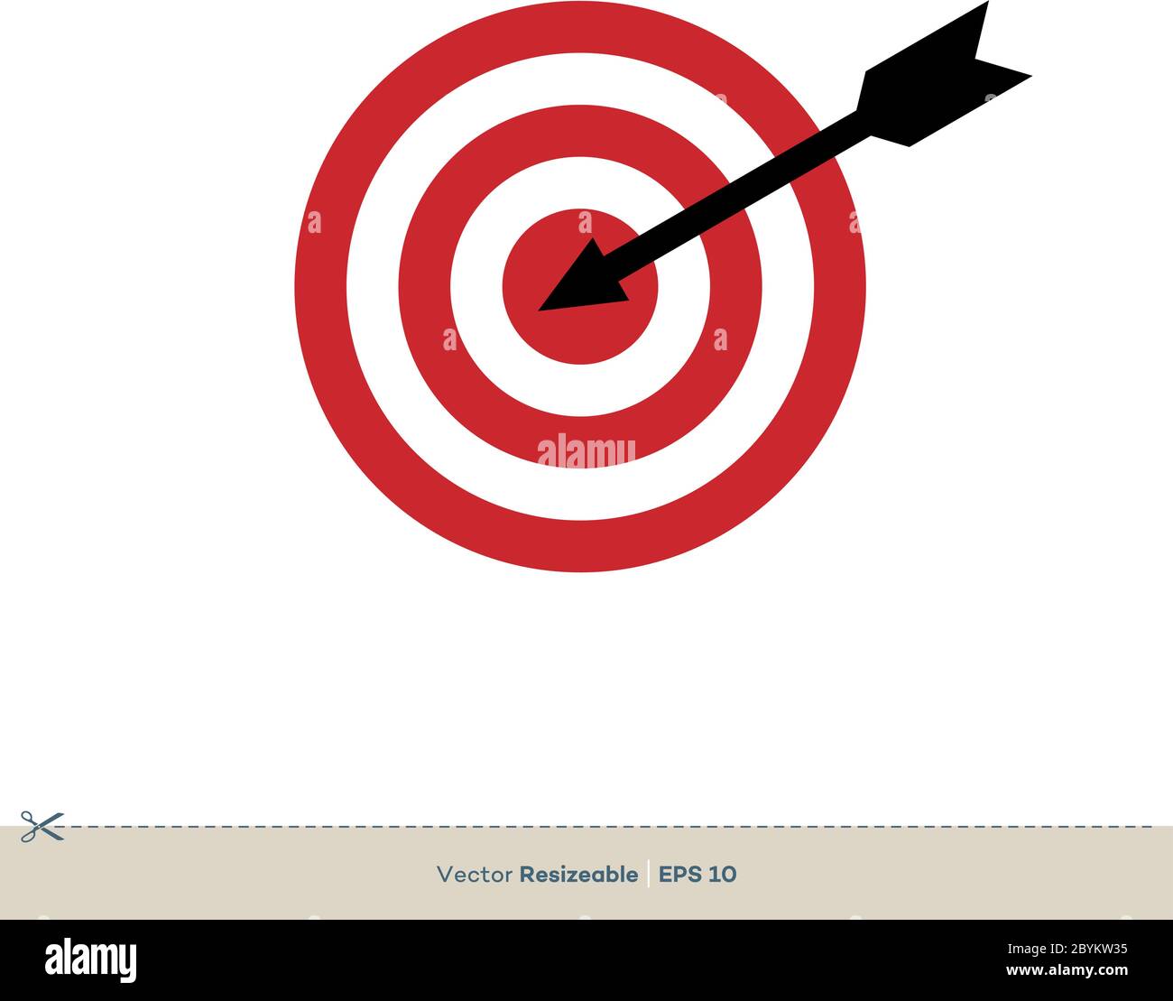 Dart Target Vector Logo Template Illustration Design. Vector EPS 10 ...