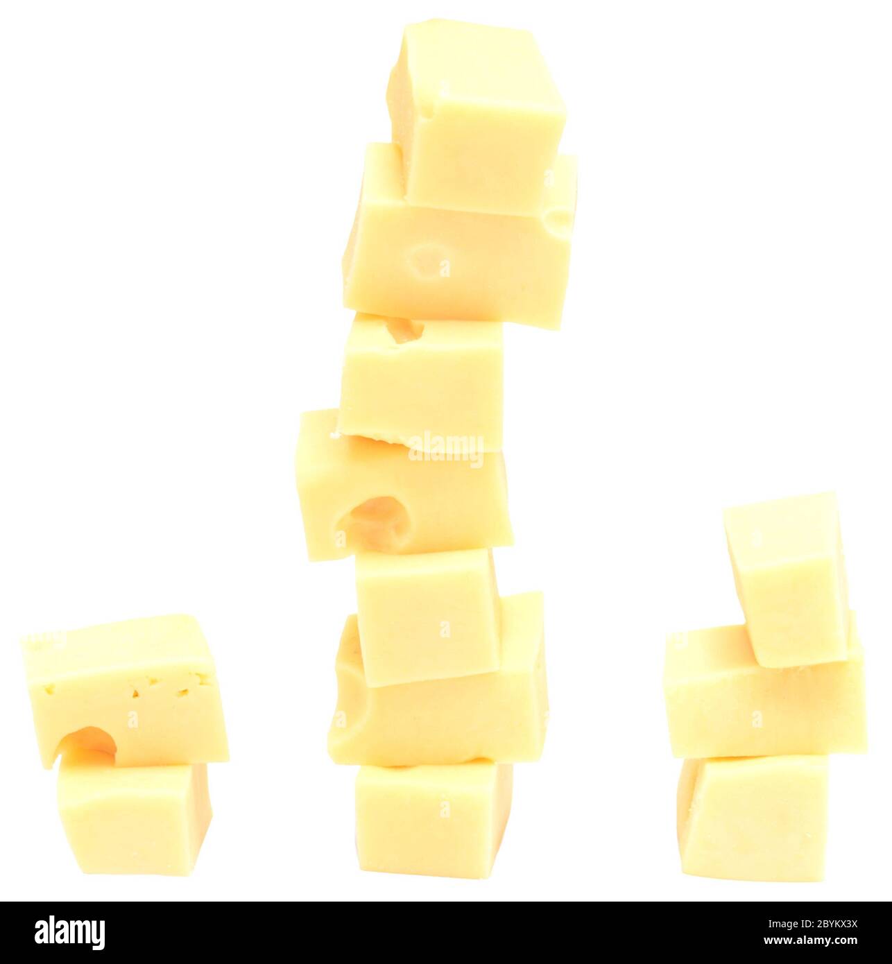 Cheese cube tower hi-res stock photography and images - Alamy