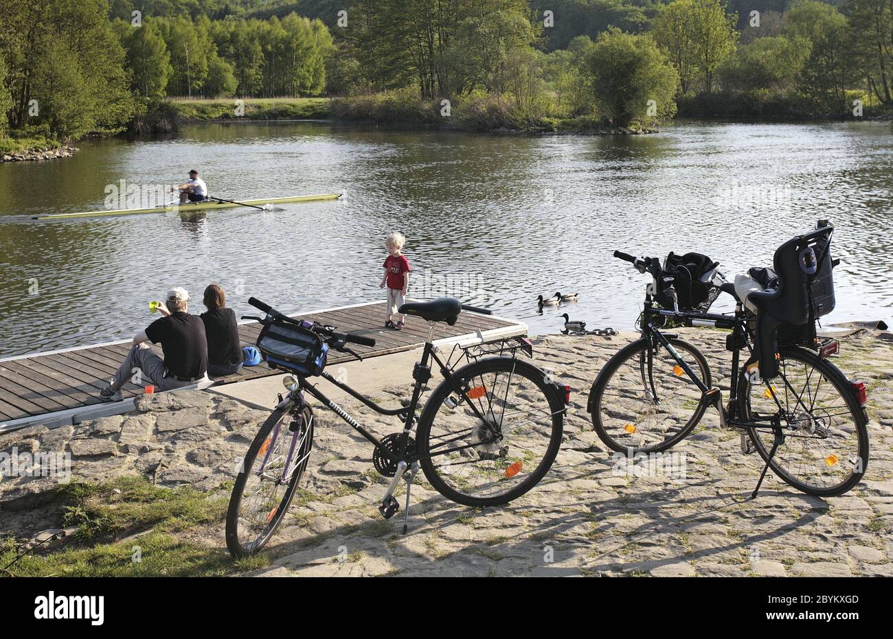 Ruhr cycle route hi-res stock photography and images - Alamy