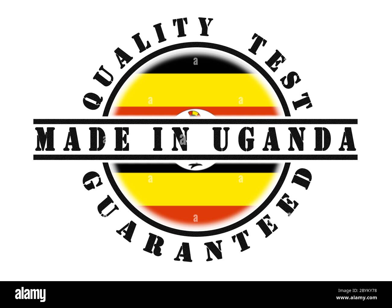 Quality test guaranteed stamp Stock Photo - Alamy