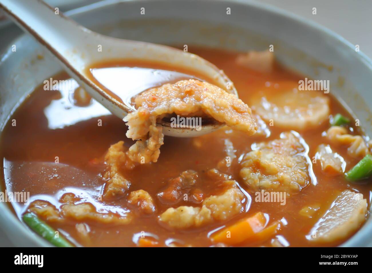 Deep fried fish soup hi-res stock photography and images - Alamy