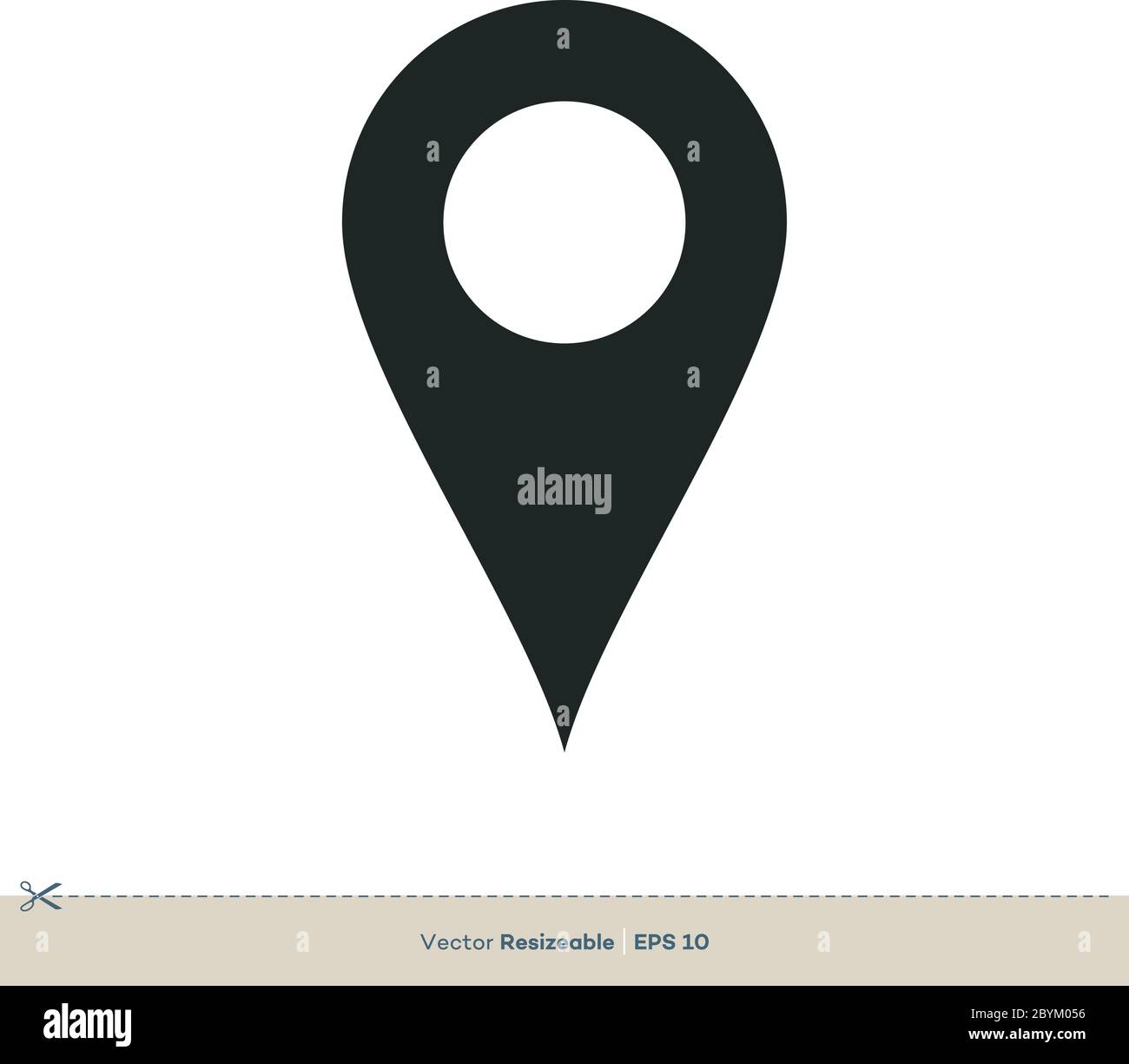 Point Map Icon Vector Logo Template Illustration Design. Vector EPS 10 ...