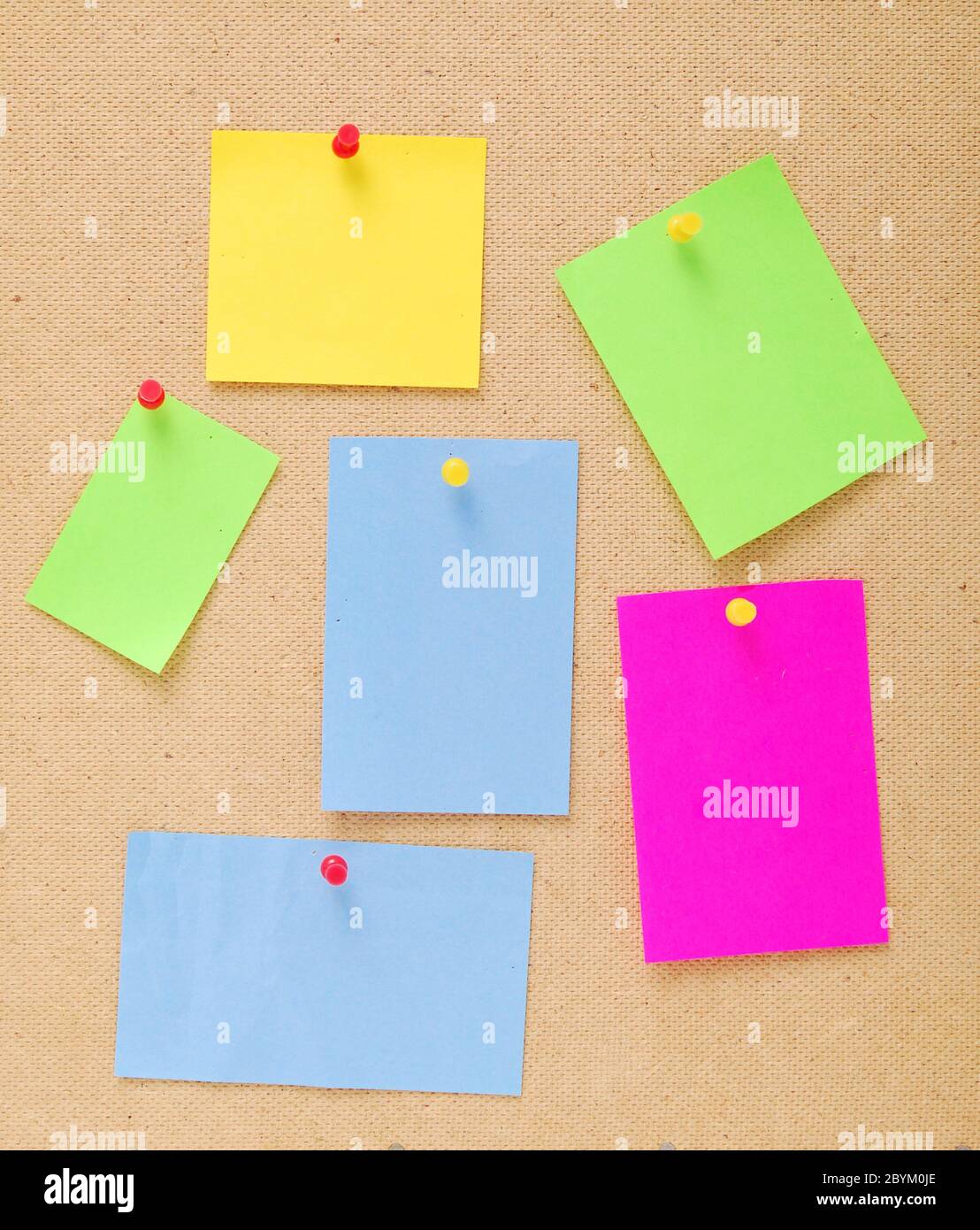 Notice board torn notes hi-res stock photography and images - Alamy