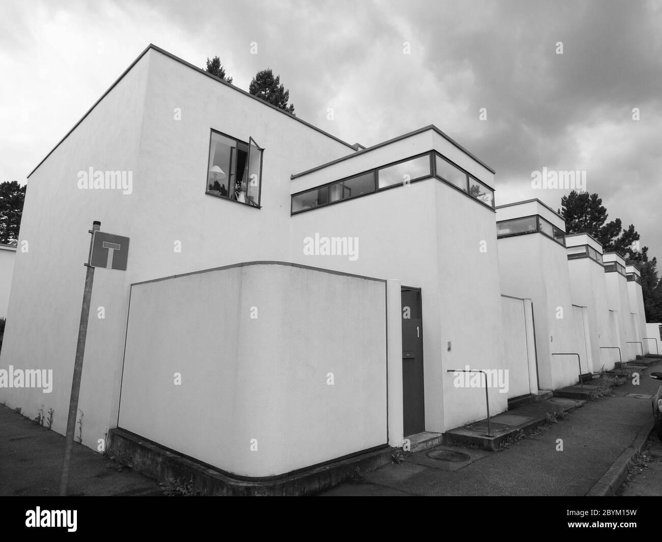 Weissenhof Siedlung in Stuttgart Stock Photo - Alamy