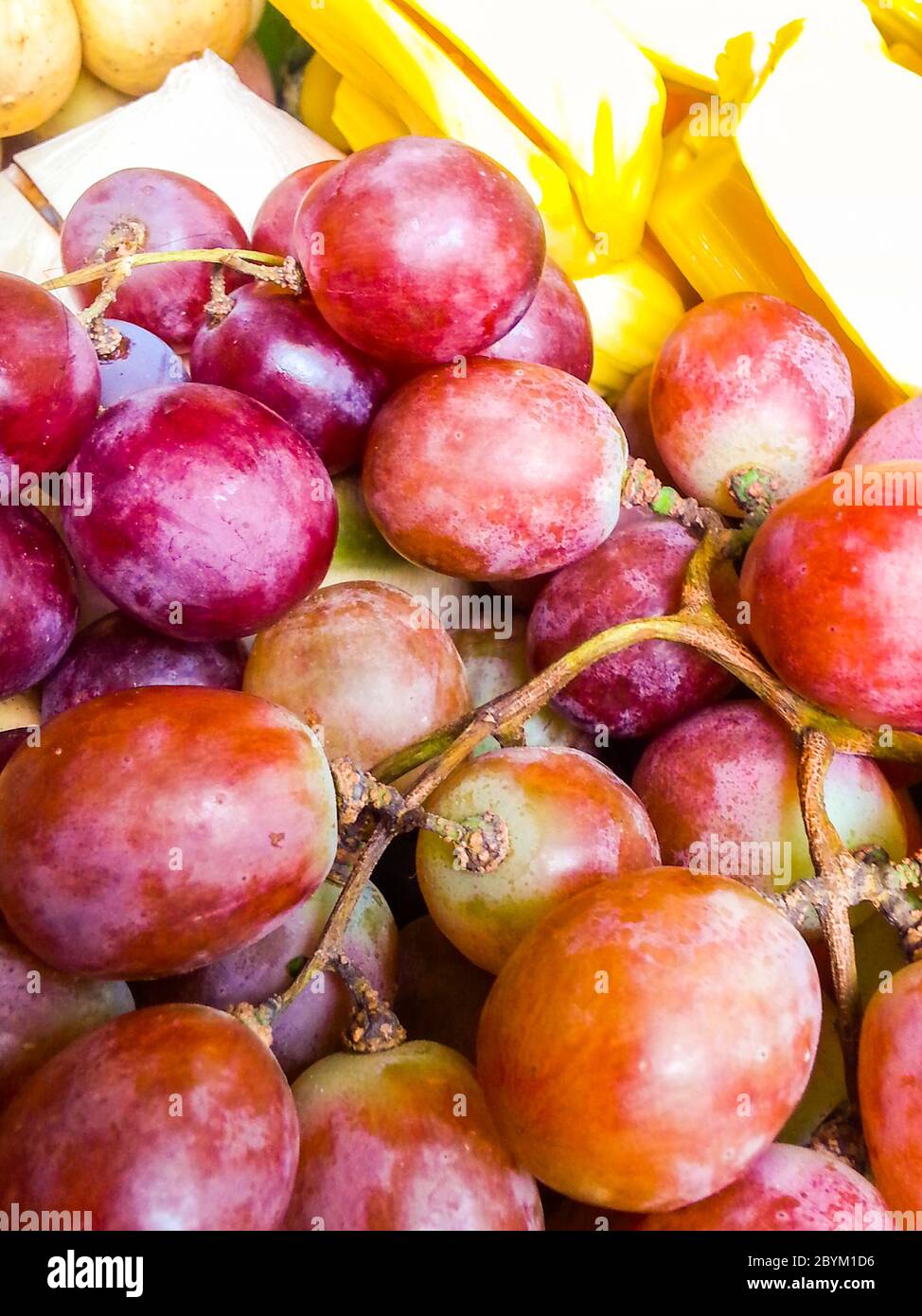 fruit for merit buddha Stock Photo - Alamy