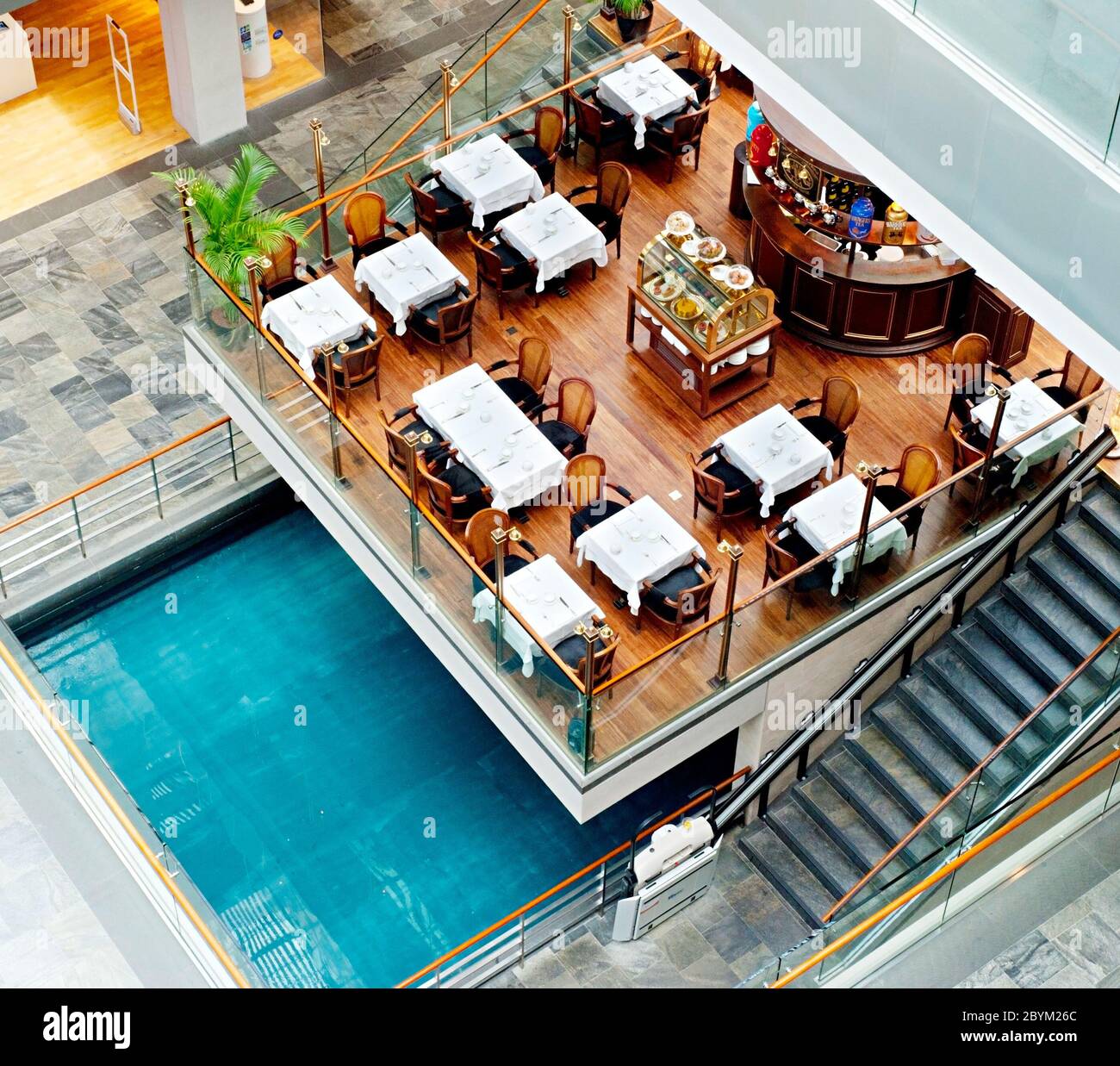 Marina Bay Restaurant Stock Photo - Alamy
