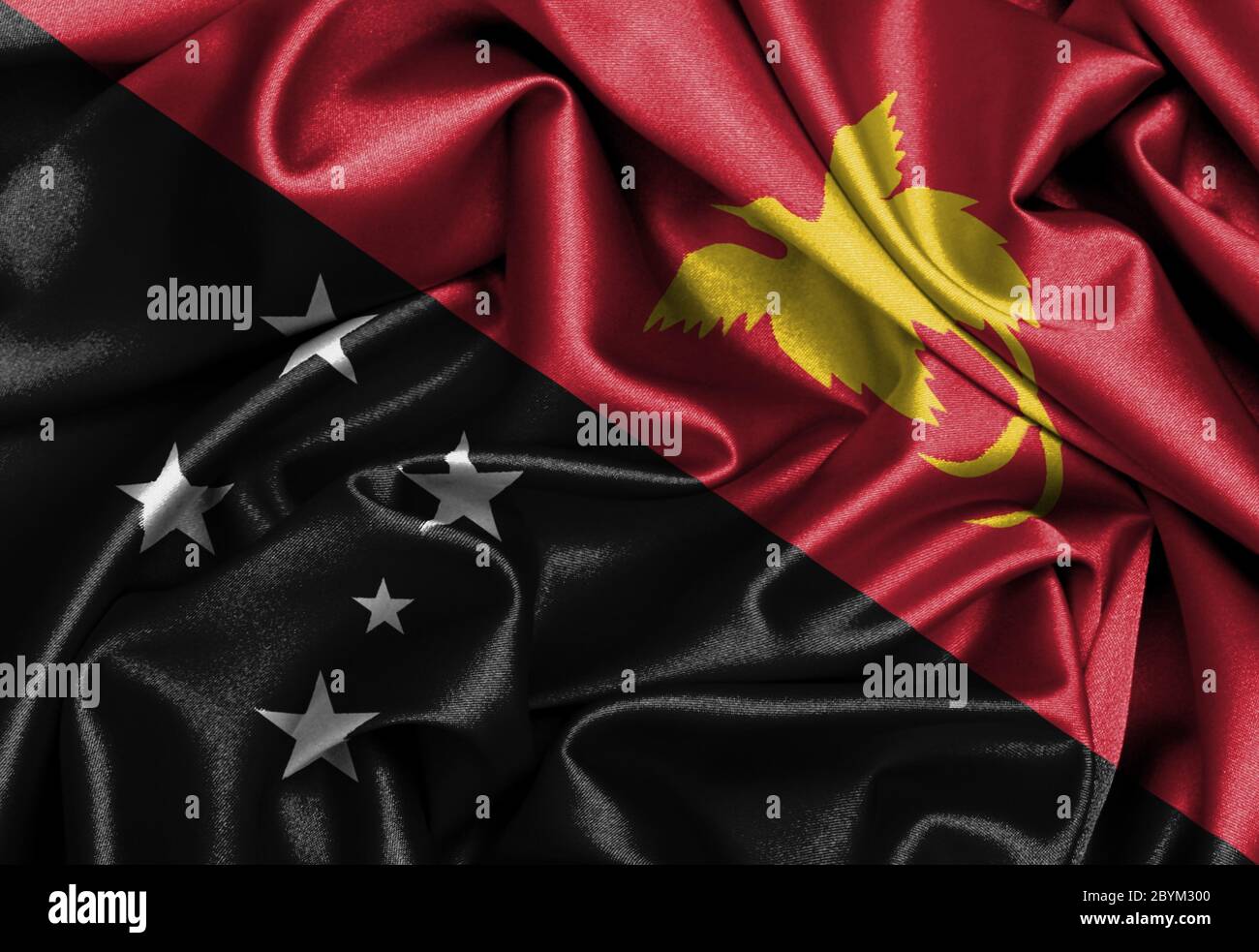 Satin flag, three dimensional render Stock Photo - Alamy