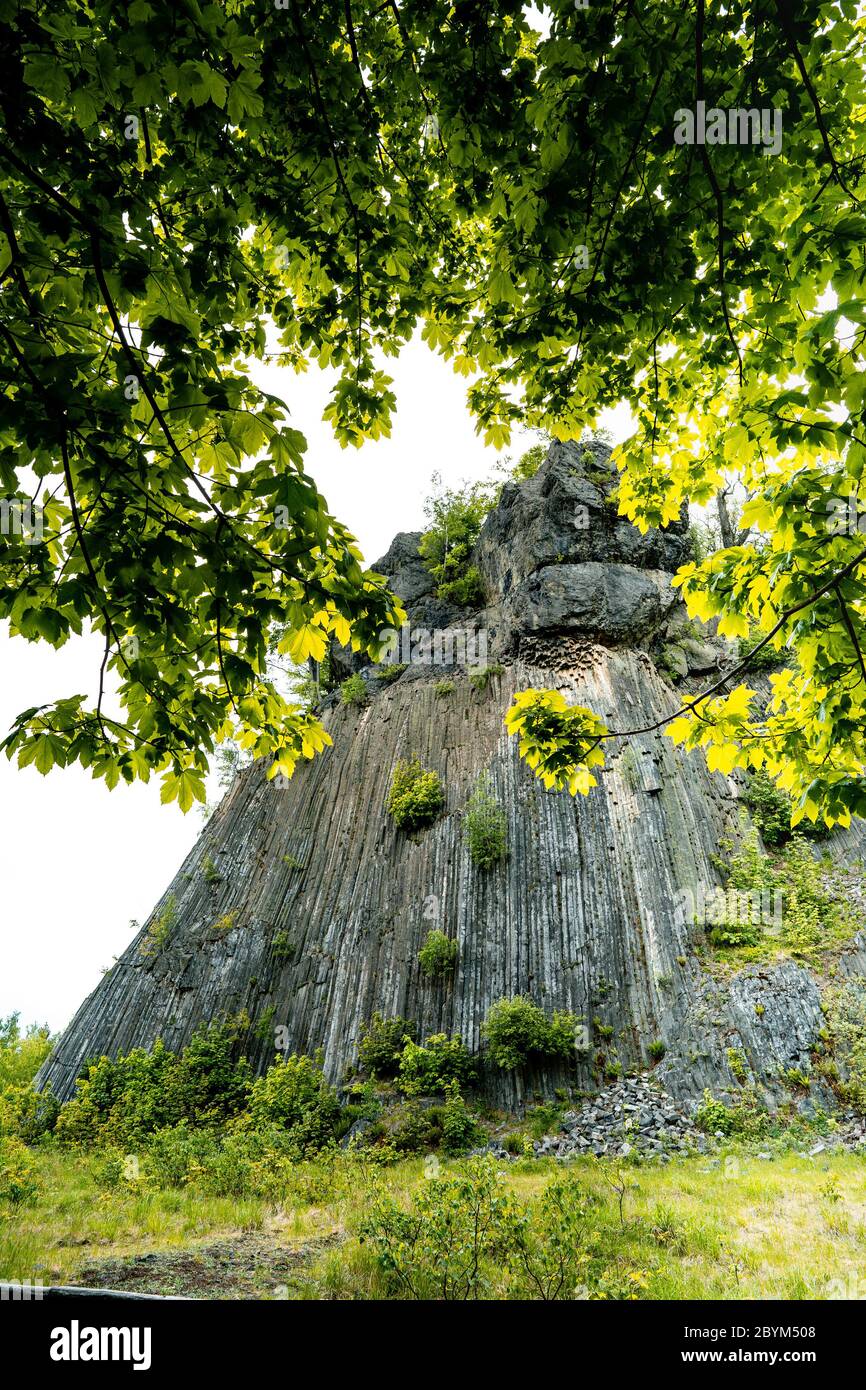 Natural Landscape Column Formation Sandstone Landforms Shaped By