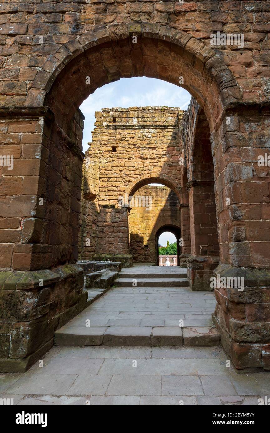 Through the arches of the Great Tower towards the Grand Ceremonial ...