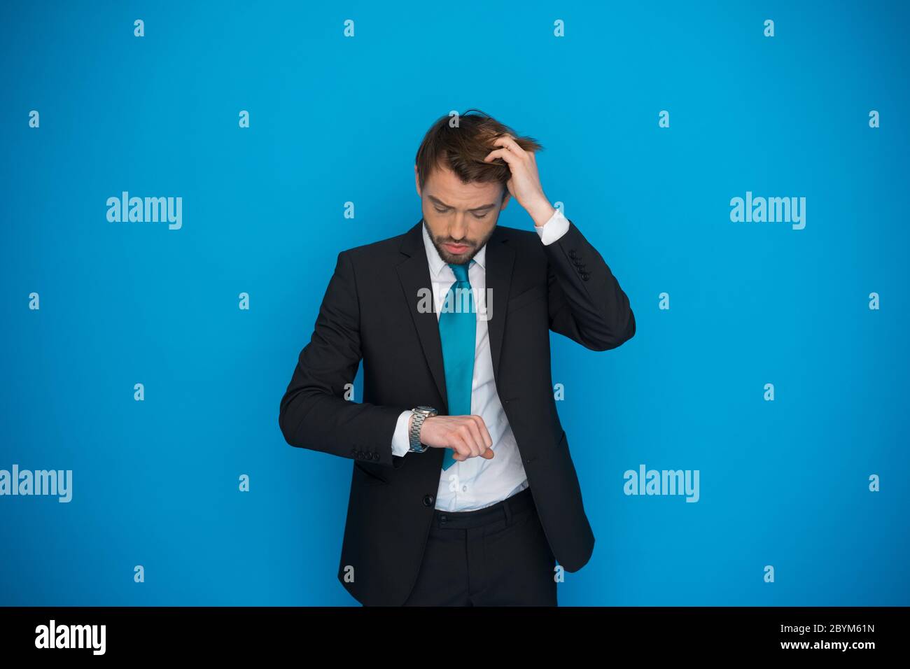 Running late, watch hi-res stock photography and images - Alamy