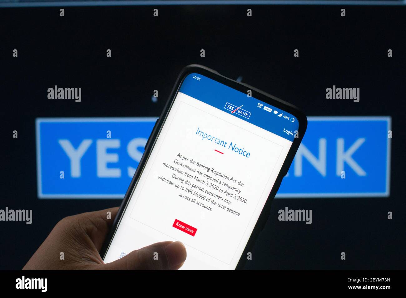 Yes bank logo hi-res stock photography and images - Alamy