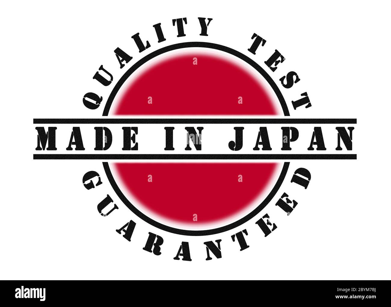 Quality test guaranteed stamp Stock Photo - Alamy