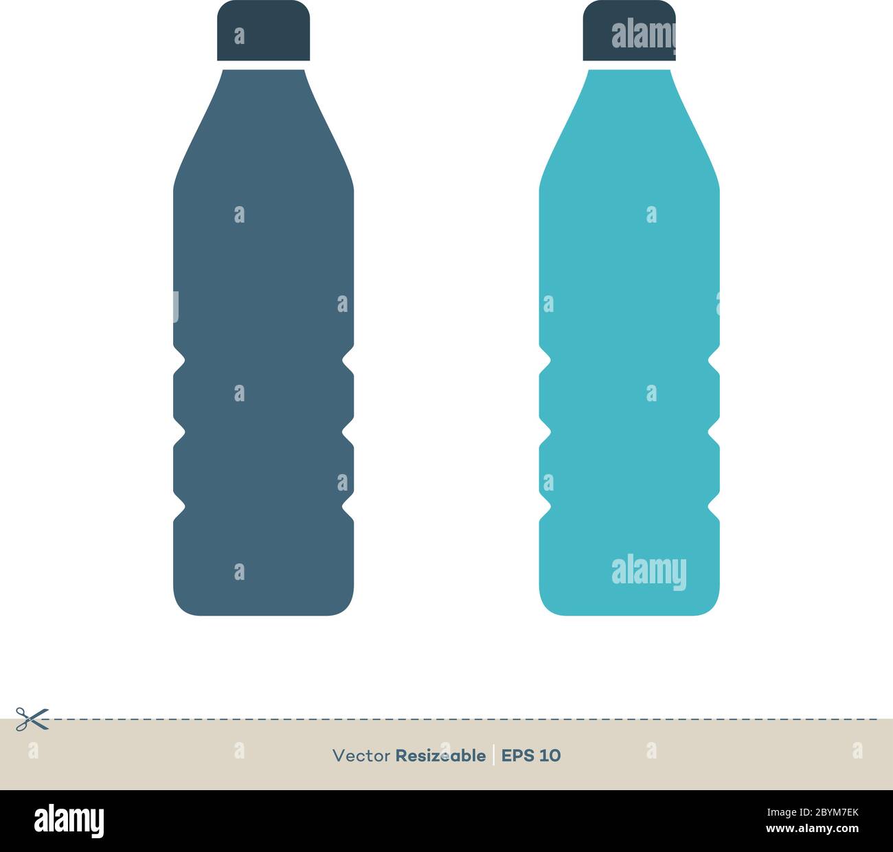 Plastic Bottle Icon Vector Logo Template Illustration Design. Vector ...