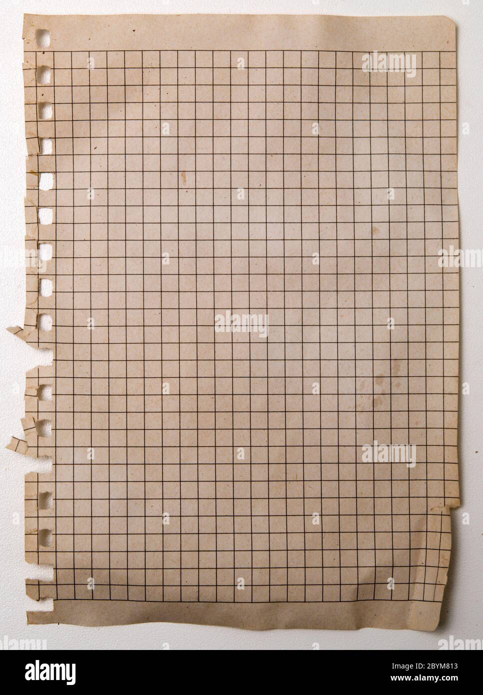 Chequered texture paper hi-res stock photography and images - Alamy