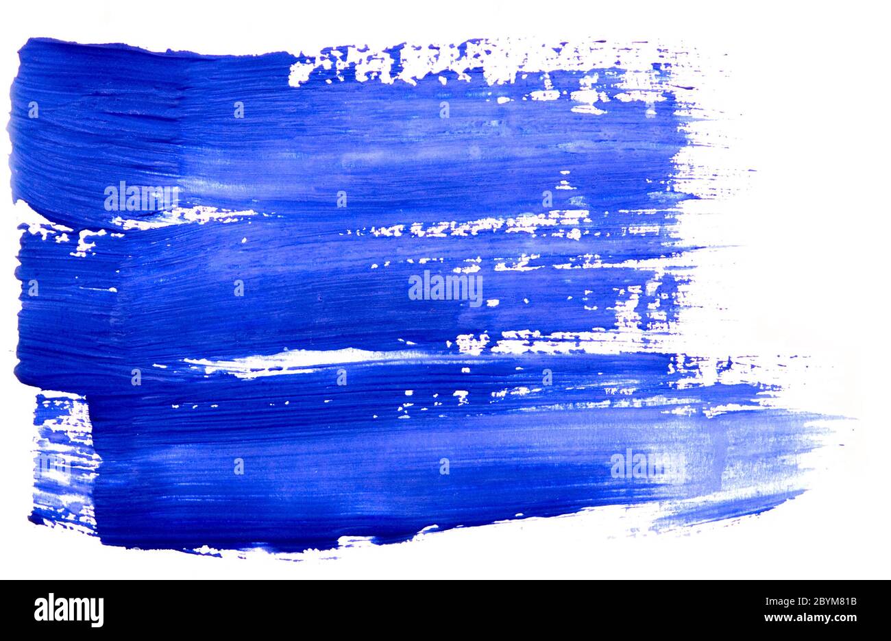 Deep blue paint Cut Out Stock Images & Pictures - Alamy