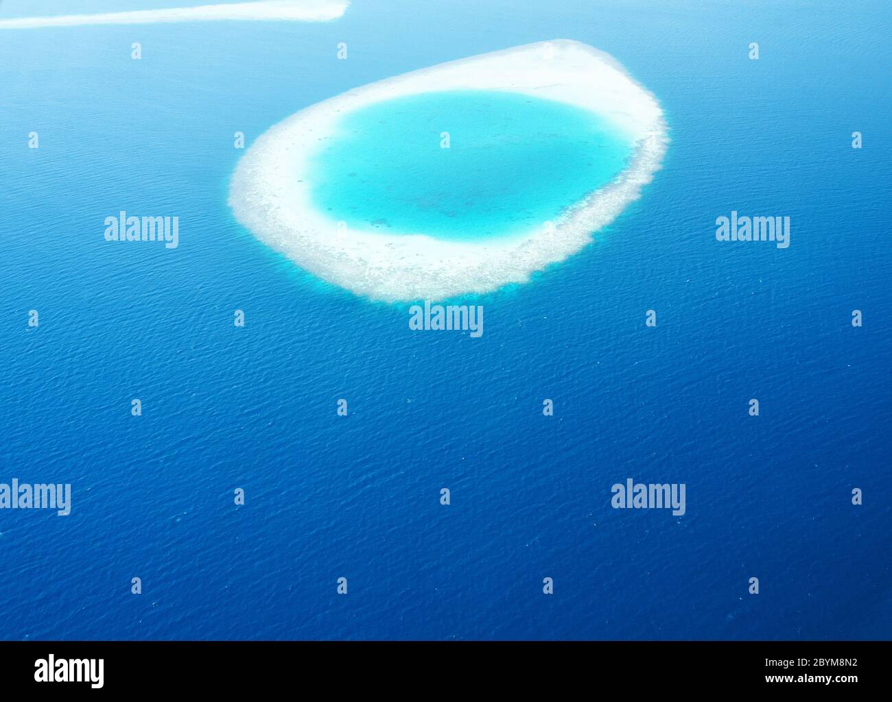 Atolls and islands in Maldives from aerial view Stock Photo - Alamy