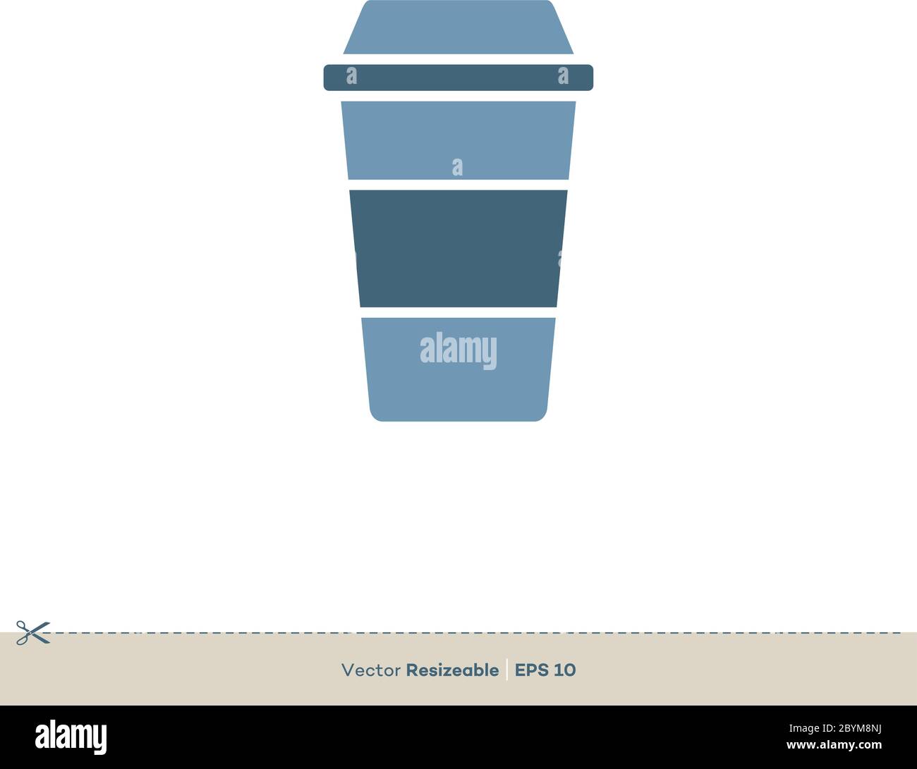 Cup Icon Vector Logo Template Illustration Design. Vector EPS 10 Stock ...