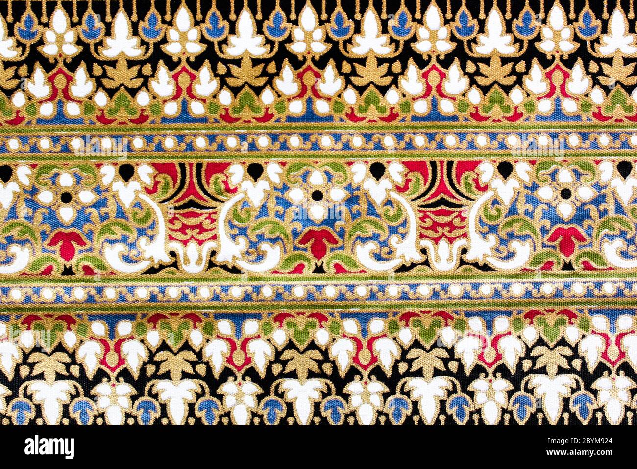 popular batik sarong pattern background in Thailand, traditional batik ...