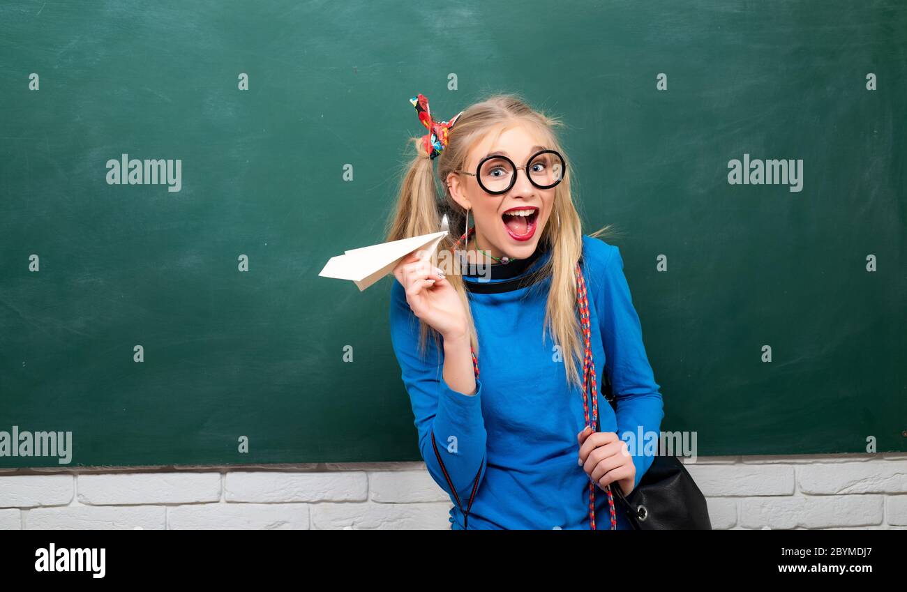 Weird Girl In School