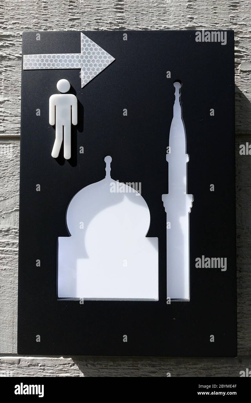 Prayer room sign hi-res stock photography and images - Alamy