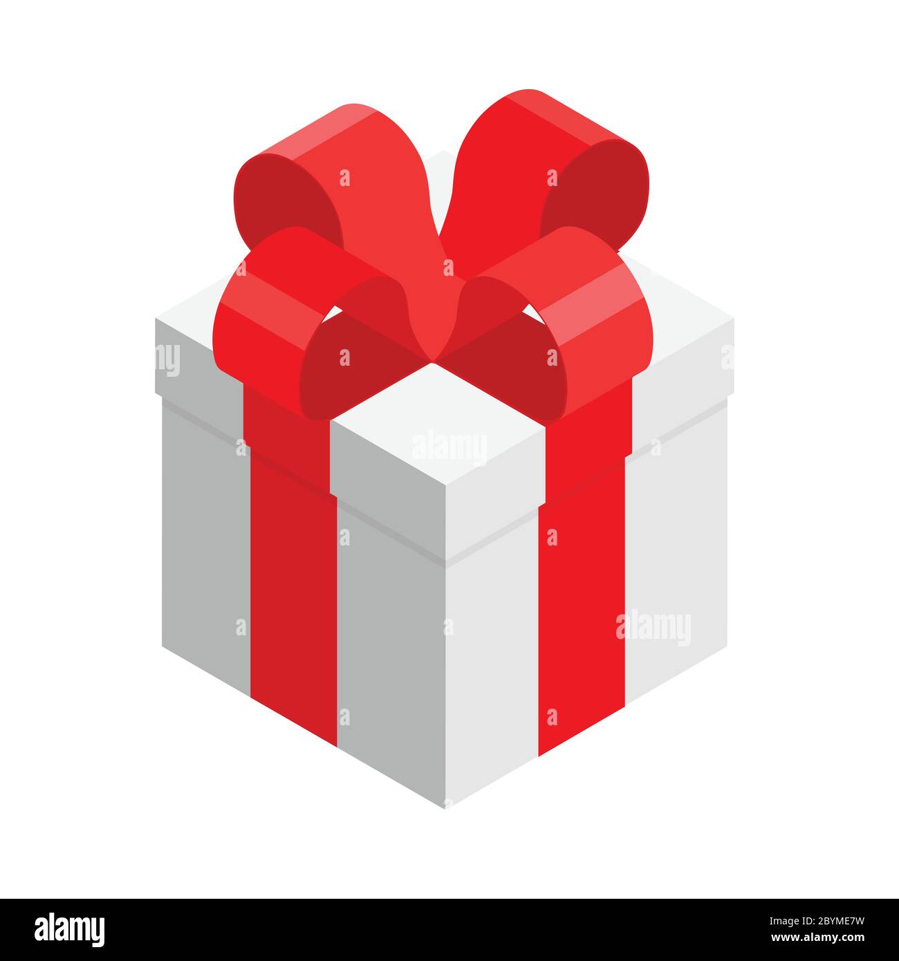 Surprise gift box. Vector. Isometric view Stock Vector Image & Art - Alamy