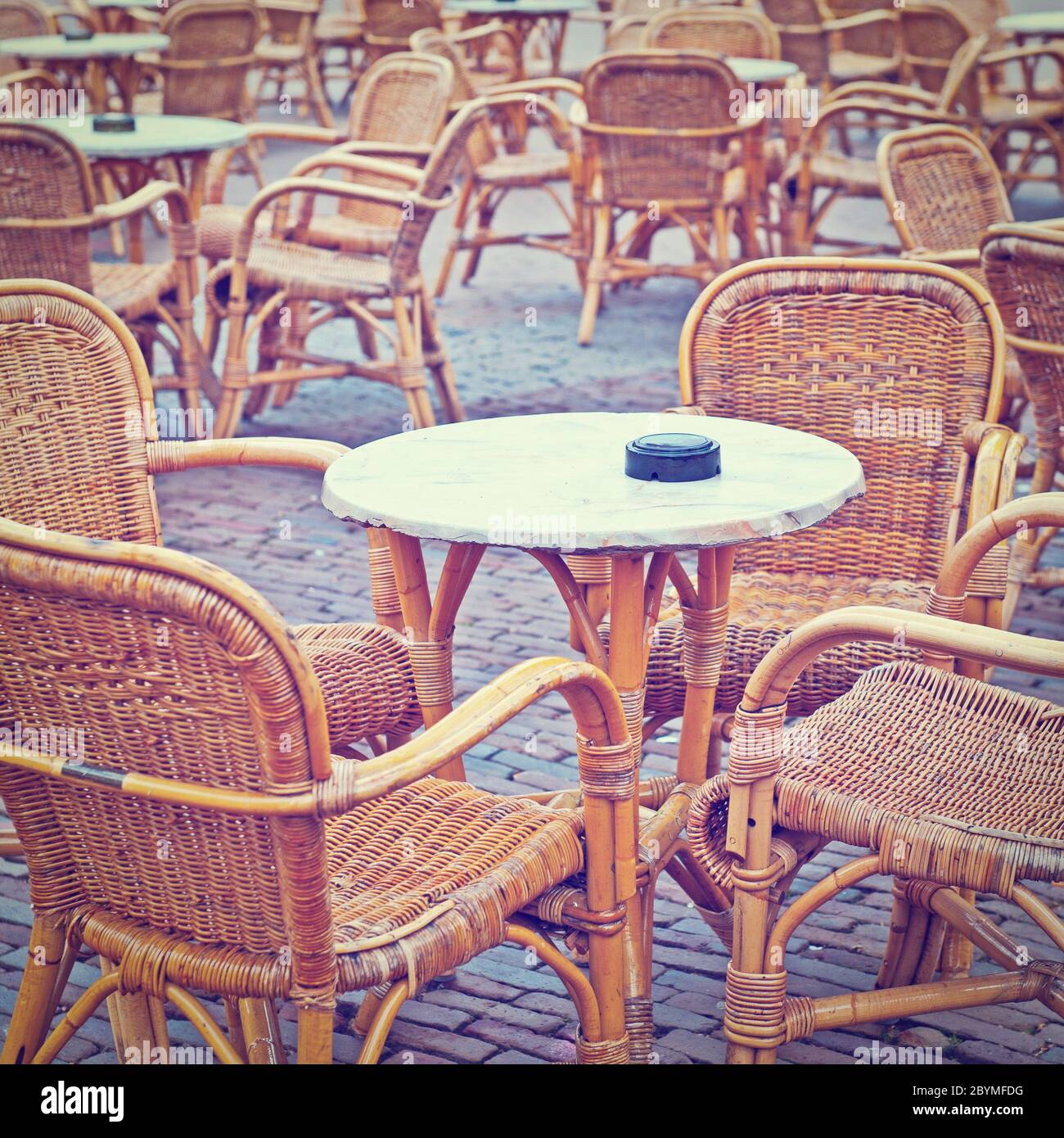 Empty street cafe interior hi-res stock photography and images - Alamy