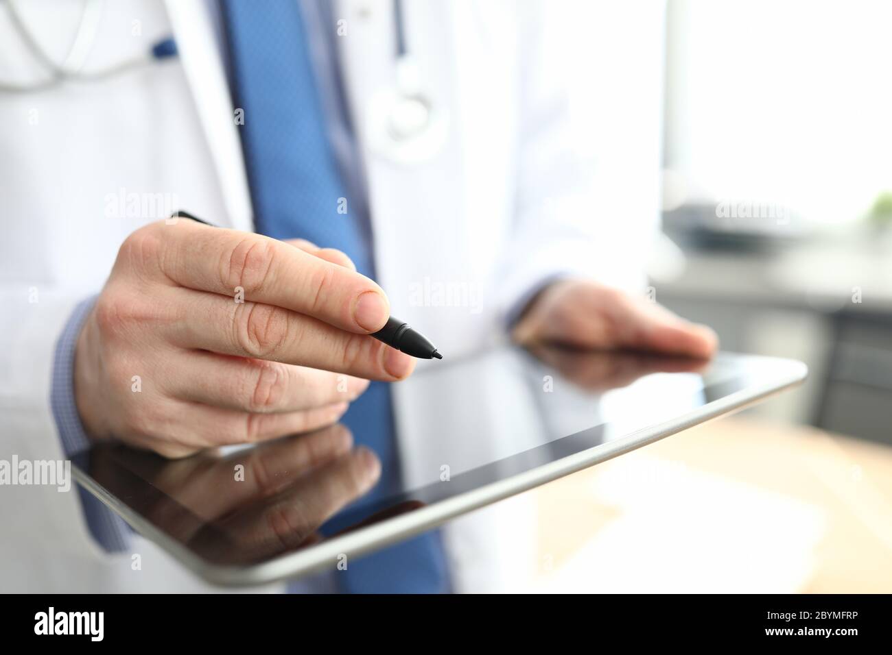 Modern technology for work Stock Photo - Alamy