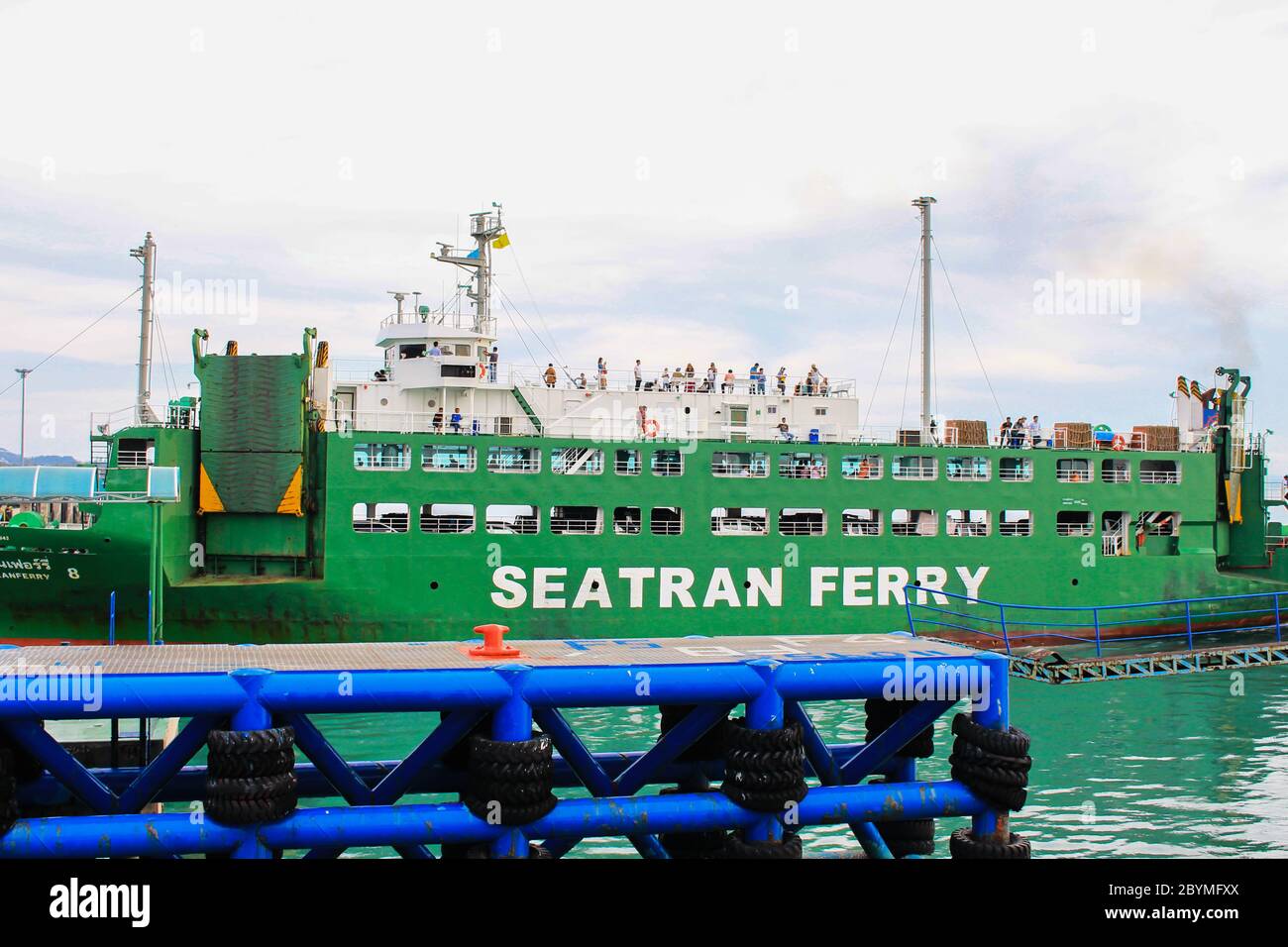 sea port of seatran ferry terminal a pier koh samui,surat thani ...