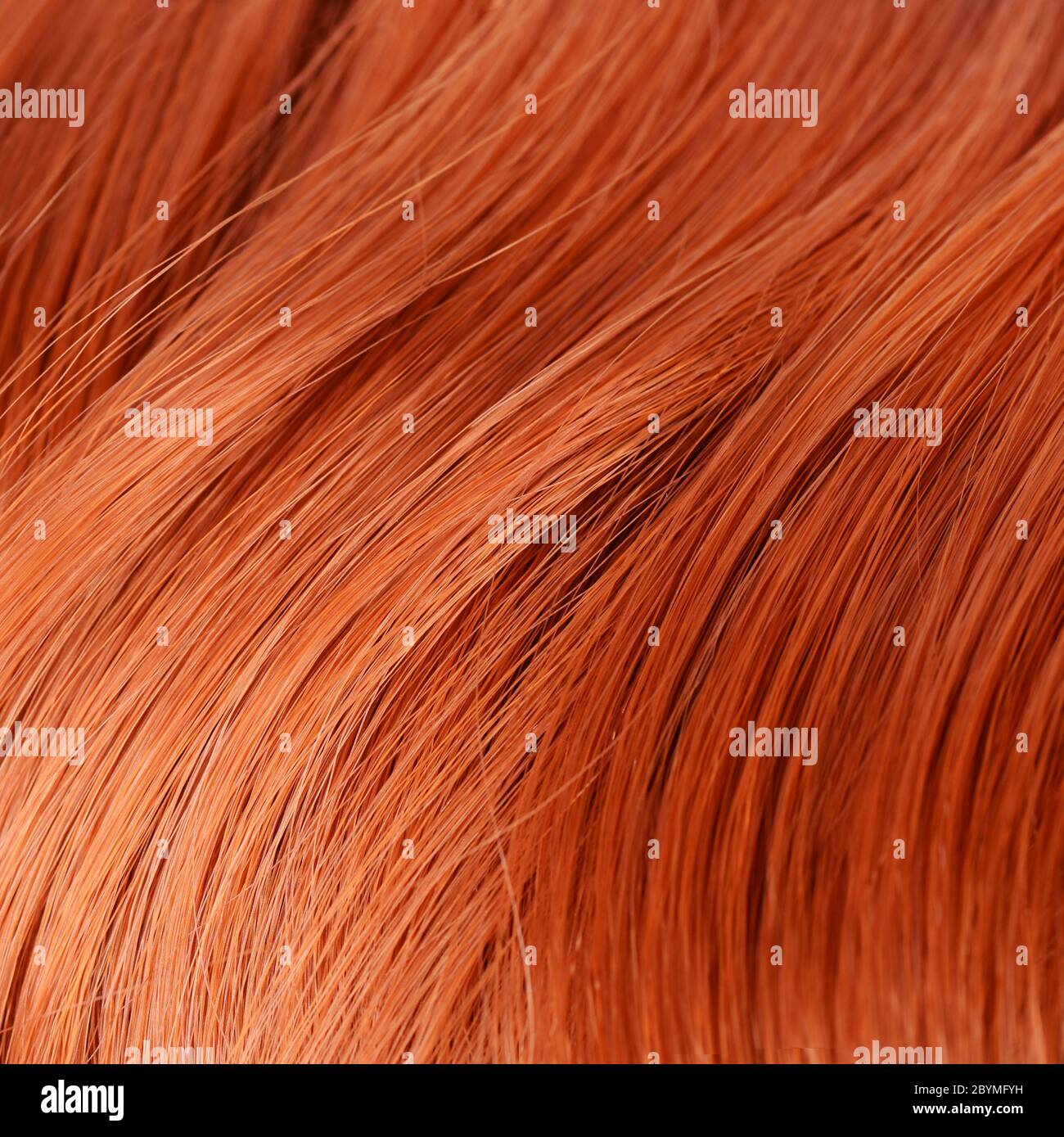 Beautiful red hair as a background Stock Photo - Alamy