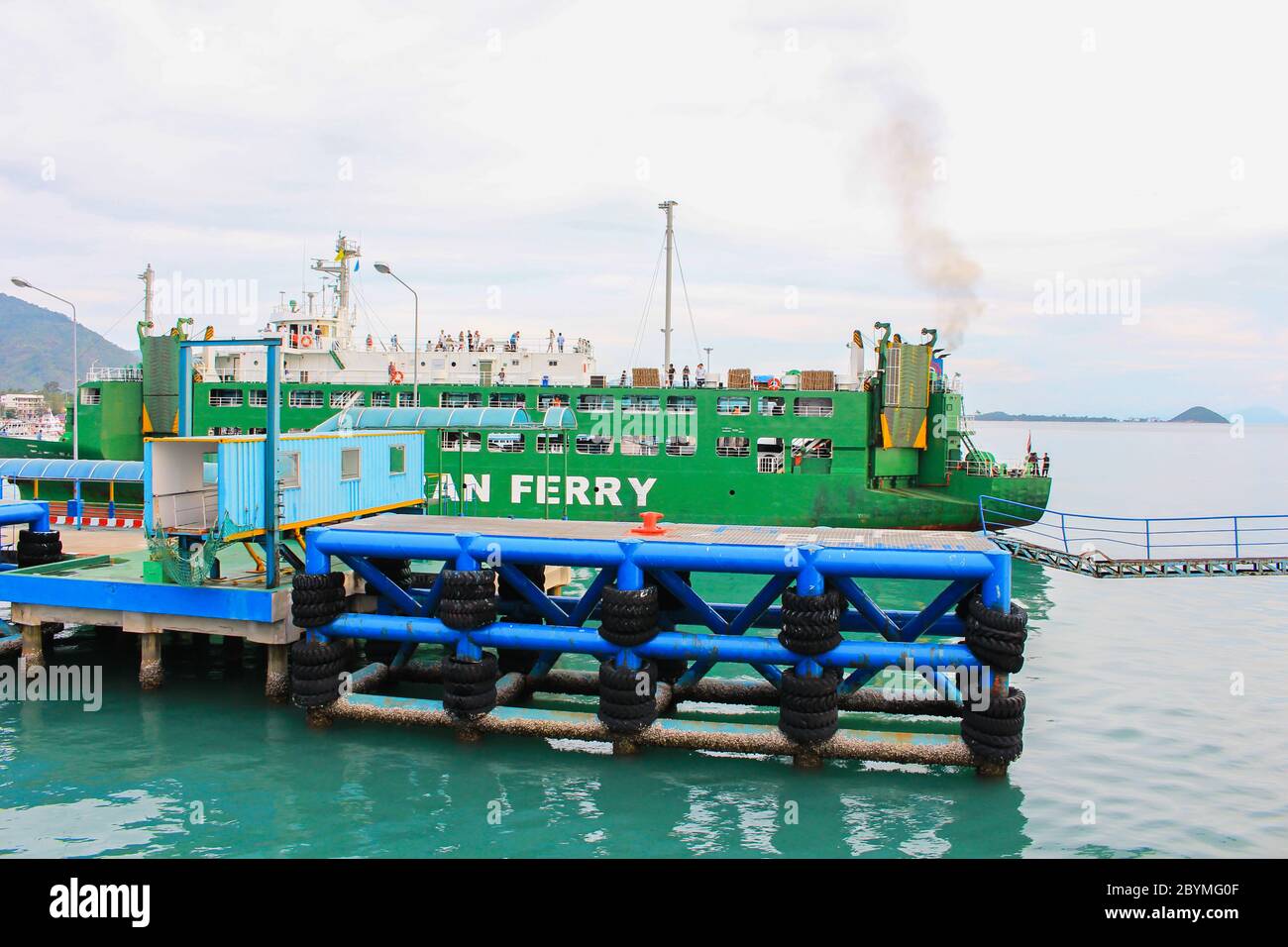 sea port of seatran ferry terminal a pier koh samui,surat thani ...