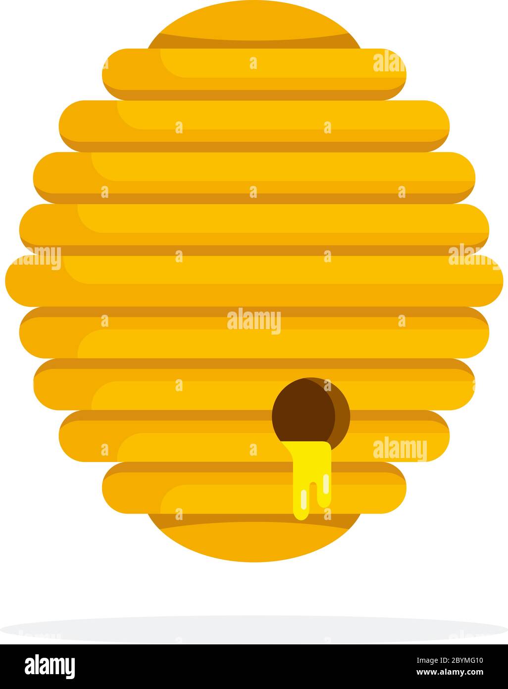 Beehive bee colony honey Cut Out Stock Images & Pictures - Alamy