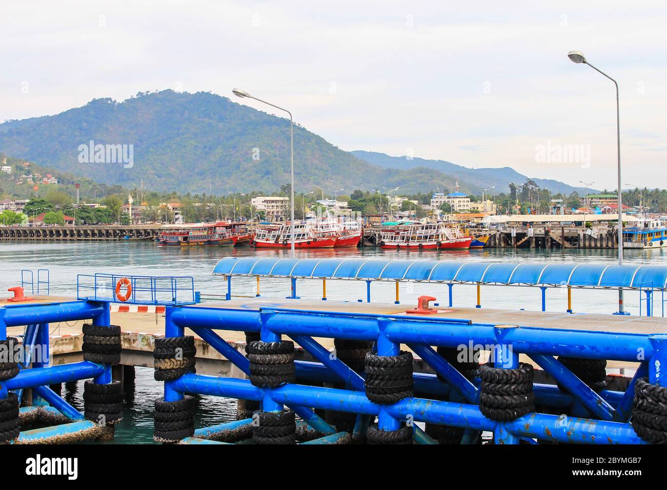 sea port of seatran ferry terminal a pier koh samui,surat thani ...