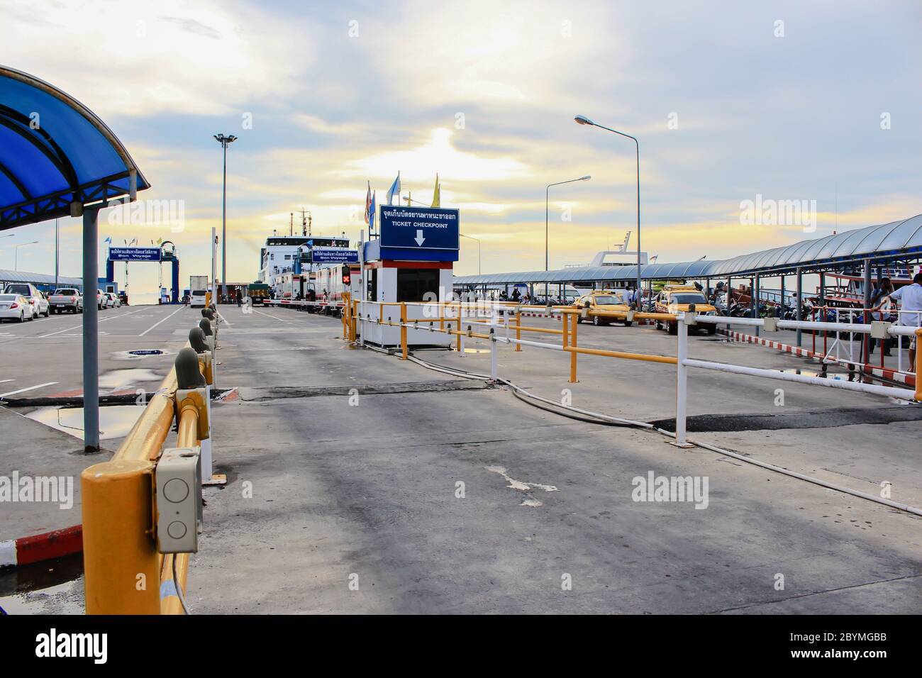 sea port of seatran ferry terminal a pier koh samui,surat thani ...