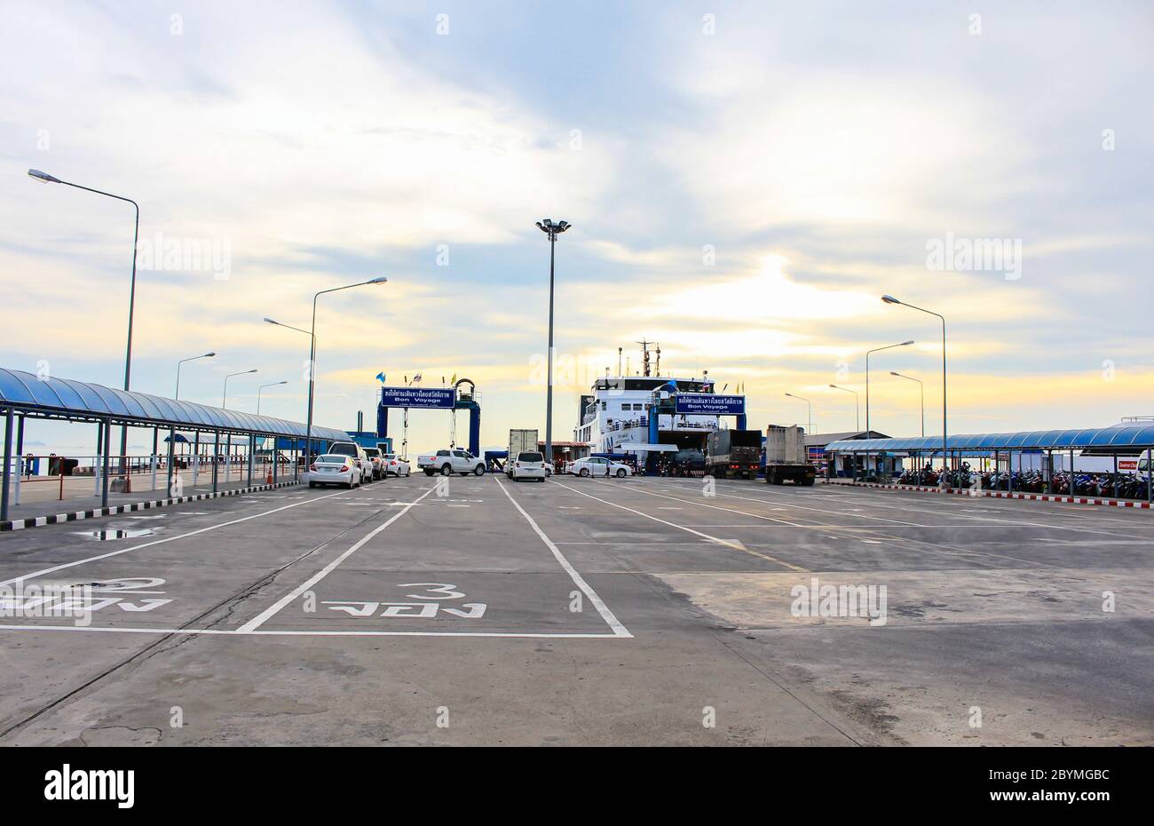 sea port of seatran ferry terminal a pier koh samui,surat thani ...