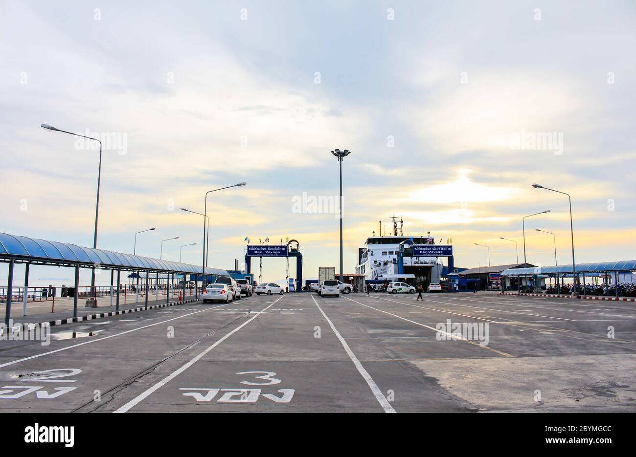 sea port of seatran ferry terminal a pier koh samui,surat thani ...