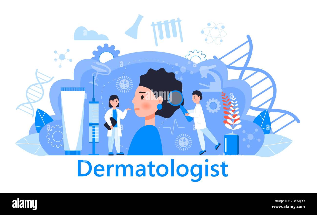 Psoriasis cartoon hi-res stock photography and images - Alamy