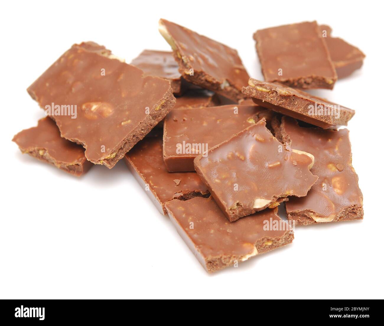 Solid block chocolate Cut Out Stock Images & Pictures - Alamy