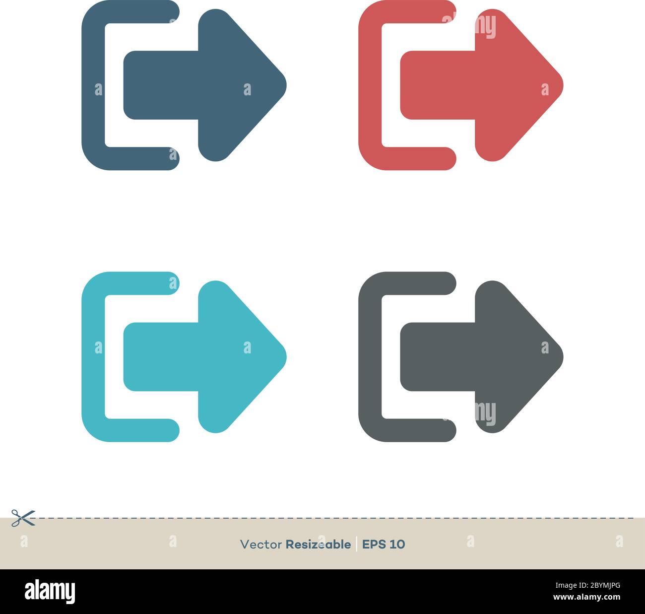 Sign Out Icon Vector Logo Template Illustration Design. Vector EPS 10 ...